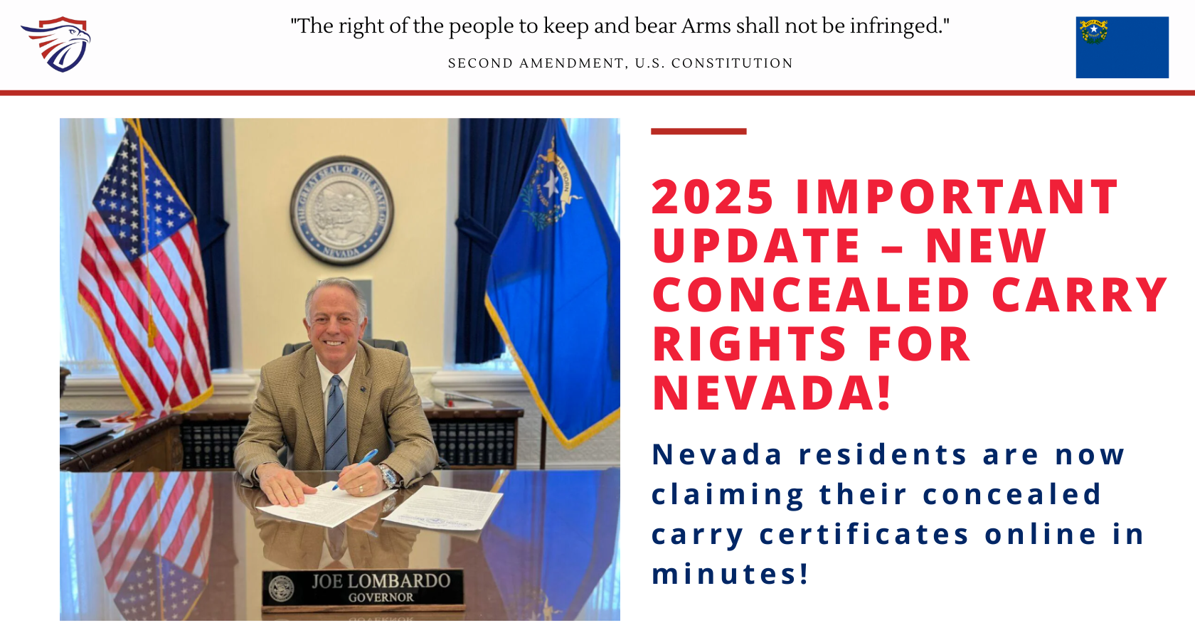 NEVADA CONCEALED – V1 – CCW Cert Training
